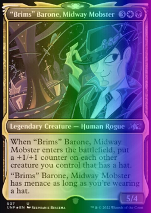 MTG "Brims" Barone, Midway Mobster (507/654) Unfinity NM FOIL | eBay