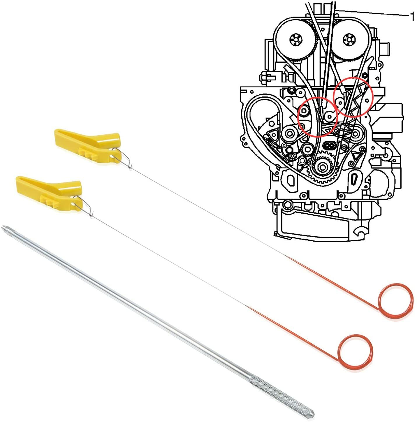 6677 Timing Chain Retainer Tools Similar to EN-48749 For GM/ 2010 Chevy ...