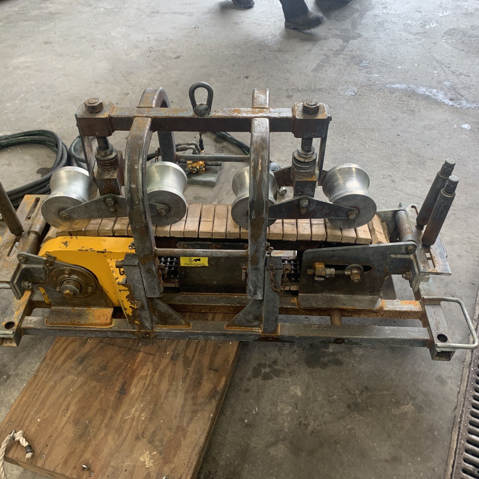 CBS C-1350 Fiber Optic Cable Wire Puller Tugger PUSHER W/ HONDA ...