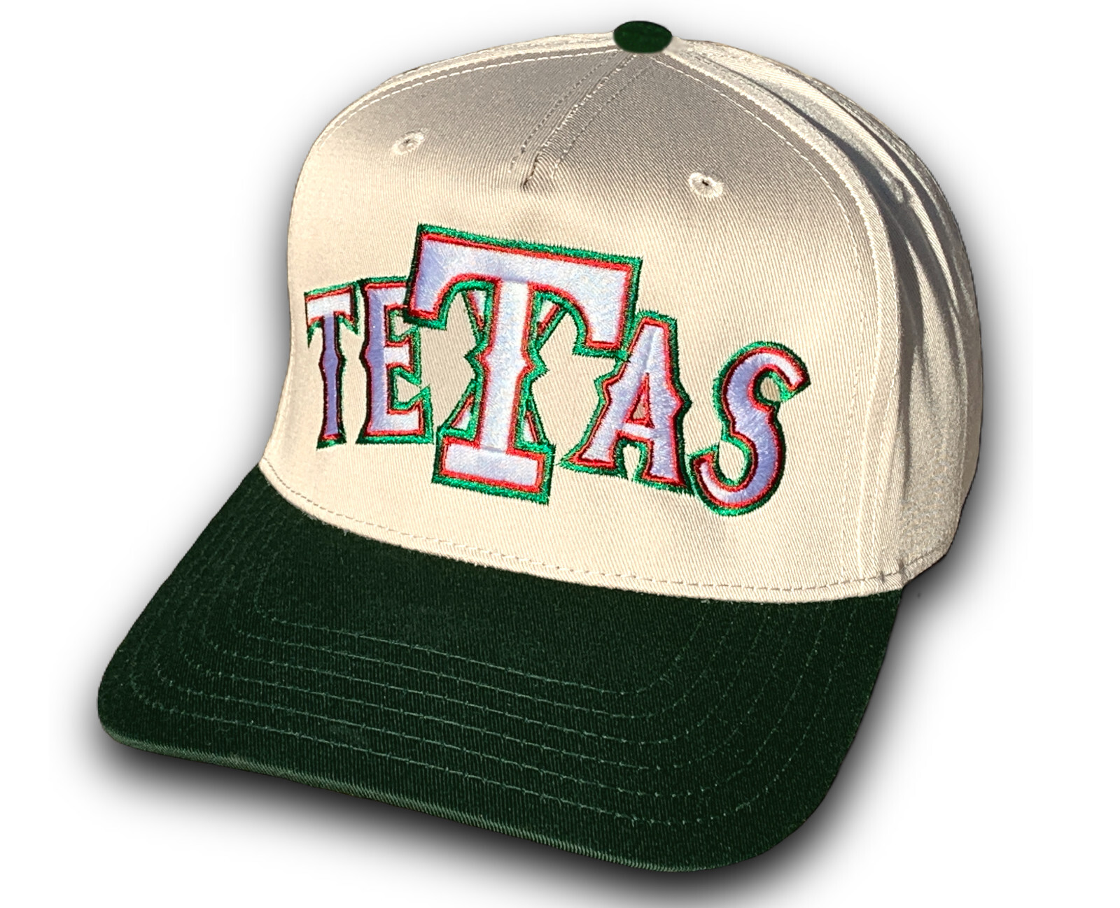 "TETAS" Texas Rangers Overlap Richardson 112 Trucker Hats Embroidered ...