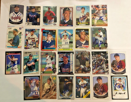 Twenty-Five (25) Hand Signed Baseball Cards Lot B | eBay