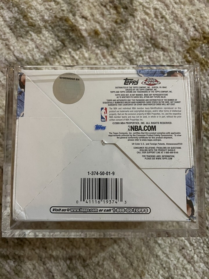 2009-10 TOPPS CHROME BASKETBALL FACTORY SEALED BOX (24 PACKS) | eBay
