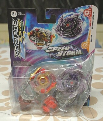 Beyblade Burst Surge Speed Storm ODax O6 D77 & Kolossal Fafnir F6 D83 2 ...