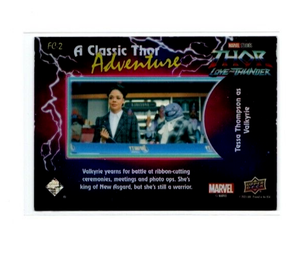 Thor Love & Thunder A Classic Thor Adventure FC-2 Tessa Thompson as ...