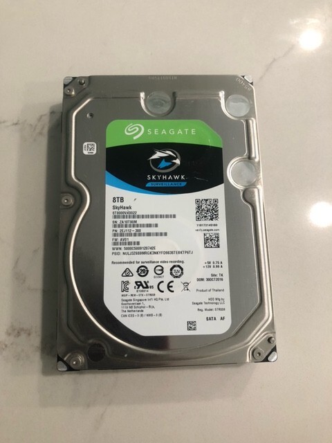 Seagate SkyHawk 7.8TB Internal 3.5" (ST8000VX0022) HDD 763649110850 | eBay