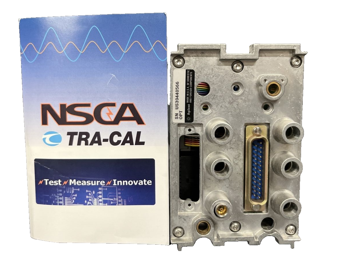 Agilent 86112A 20GHz Dual Channel Electrical Plug-in Module w NIST ...