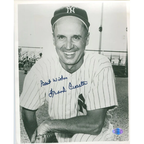 Frank Crosetti Autographed 8x10 Photo | eBay
