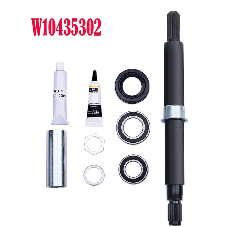 W10435302 W10447783 For Whirlpool Cabrio Bearing Seal Shaft Tool Shaft ...