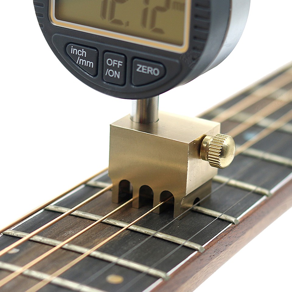 Digital Nut Slotting Gauge Electric/Acoustic Guitar String Spacing ...