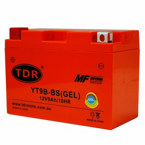 Brand New GEL 12V 9AH Motorcycle Battery YT9B-4-BS Yamaha YZF-R6 | eBay
