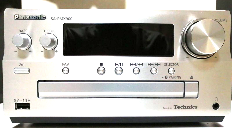 Panasonic SC-PMX900-S CD Stereo System Silver Tuned by Technics 100VAC | eBay