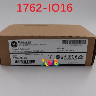 New Factory Sealed AB 1762-IQ16 SER B MicroLogix 24VDC Input Module AB ...