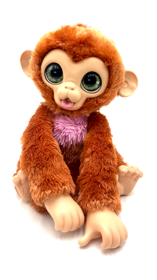 FurReal Friends Cuddles My Giggly Monkey Interactive Pet Hasbro 2021 ...