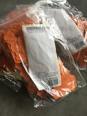 Wago 2002-2292 orange end plate 25 pcs per package. Price is per ...