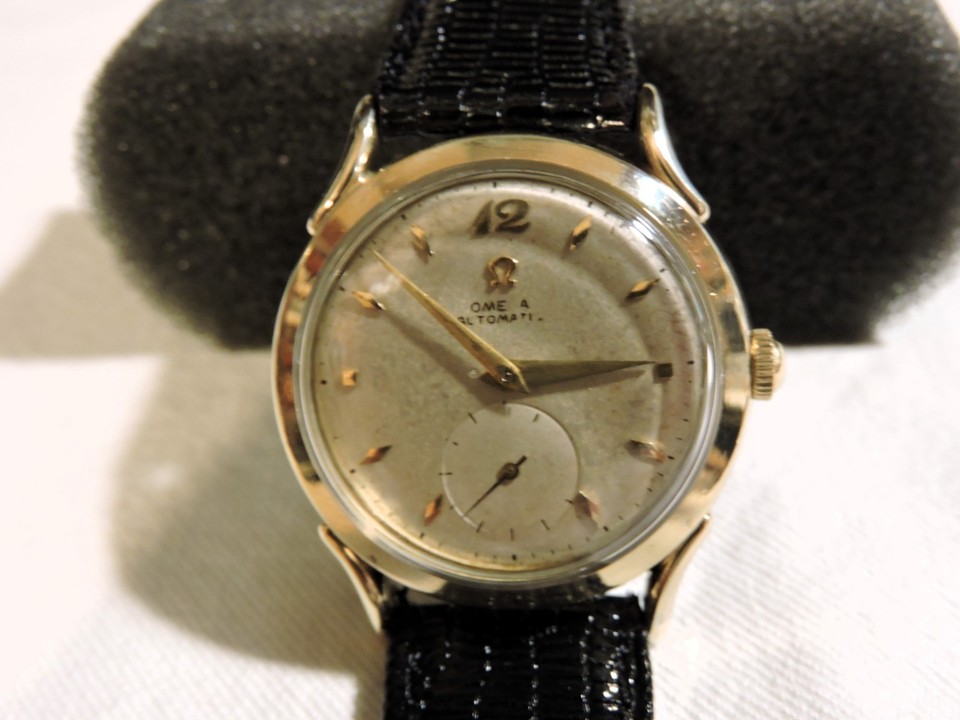 Omega 10K Gold Thick G. F. Bezel Automatic Caliber 342 Ref 3131036/ ...