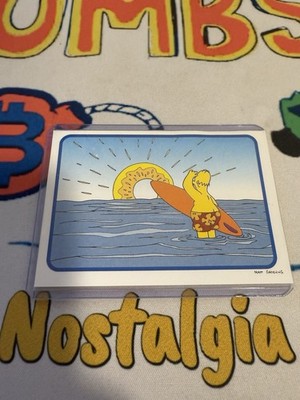 1999 Panini The Simpsons The Springfield Collection #111 Homer Donut ...