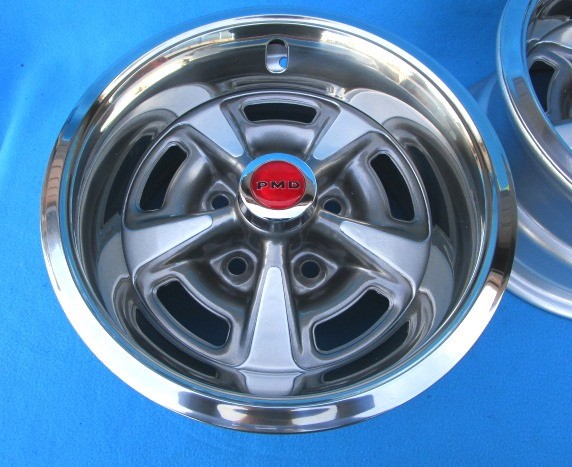 1967-77 Pontiac GTO, Firebird, Grand Prix 14 X 7 Rally II Wheel Set ...