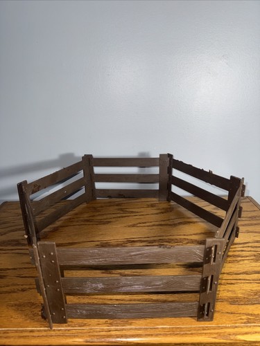 Johnny West Corral Fence Panels 6 Pieces Marx | eBay