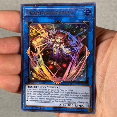 Yugioh! Traptrix Atypus - SDBT-EN043 - Ultra Rare - 1st Edition Near ...