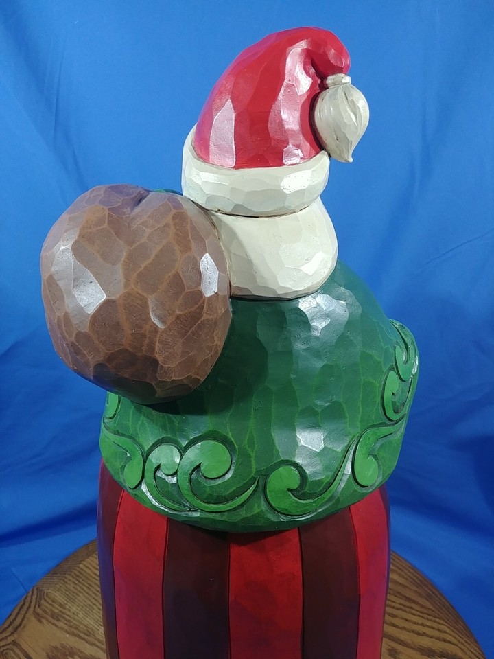 Jim Shore 19 1/2" Tall Santa With Bag Over Shoulder 6004321 NIB | eBay