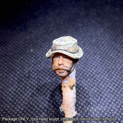 New Premium 1/18 Price Man Head Sculpt Soldier Head For 3.75" Action ...