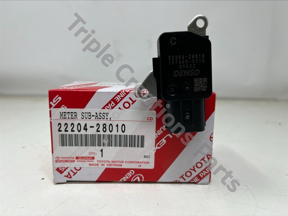 Genuine Toyota 22204-28010 Meter Sub-Assy Intake Air Flow 2220428010 ...