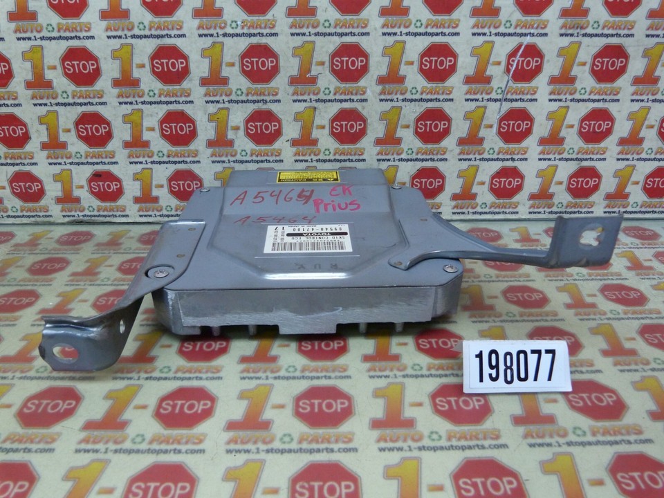 2005 2006 2007 2008 2009 TOYOTA PRIUS ABS CONTROL MODULE 89540-47100 ...