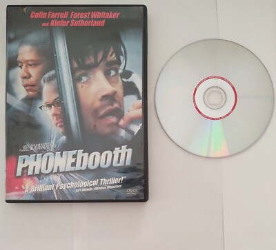 PHONEbooth (DVD) Colin Farrell, FOREST WHITAKER, Katie Holmes, KIEFER ...