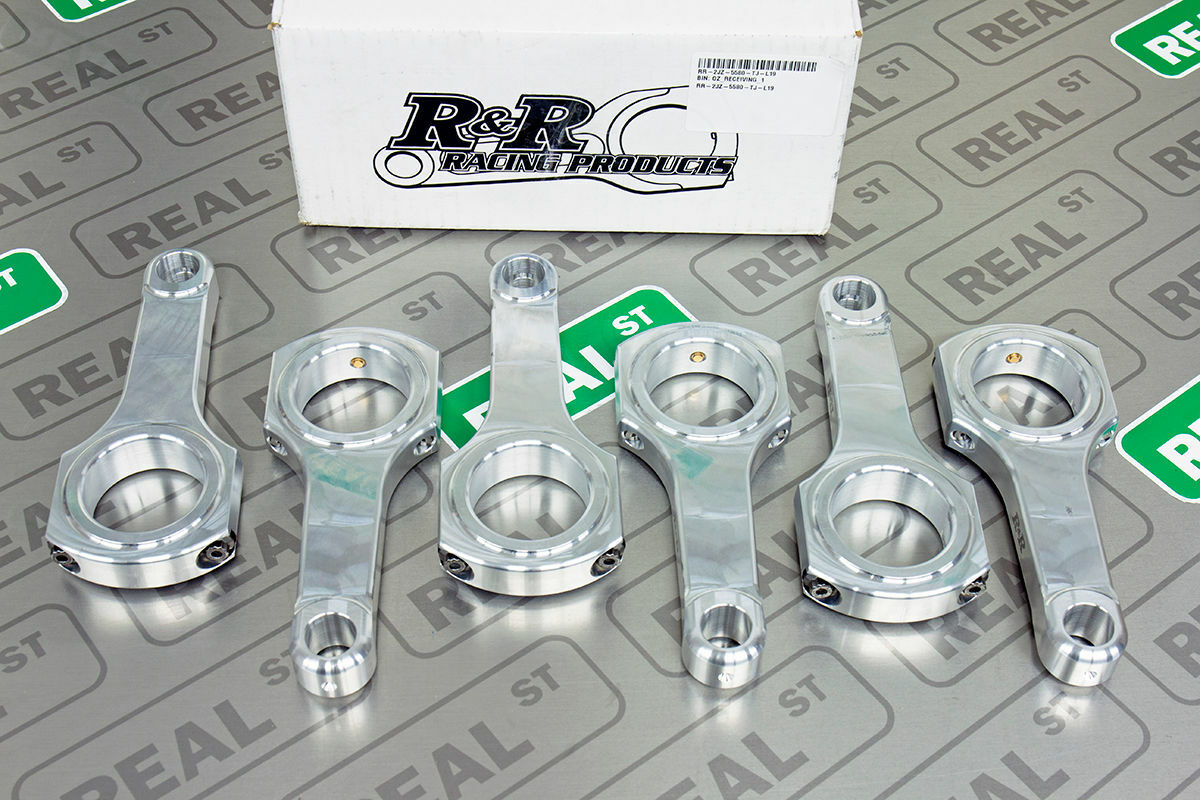 R&R Aluminum Connecting Rods for Supra 2JZ-GTE R&R 2JZ-GTE 5.590 5.580 ...