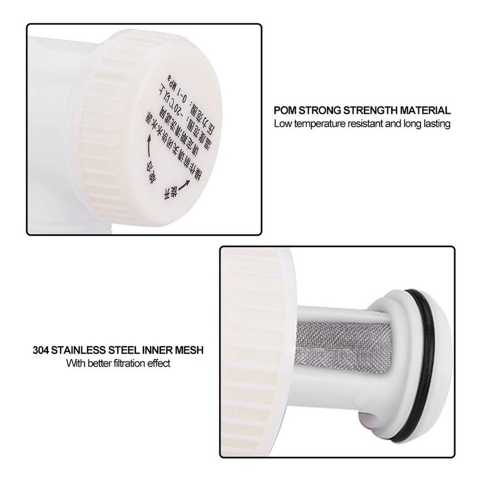 Bathroom Supplies Toilet Filter Household Long Lasting G1/2 Male Thread ...