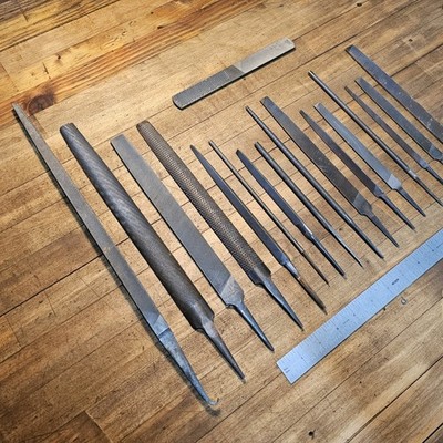 MACHINIST Tools Metal Files SET ☆ SIMONDS/NICHOLSON Rasps ☆SHARP ...