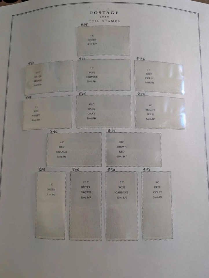 UNITED STATES PLATINUM STAMP ALBUM 1935-1964 | eBay