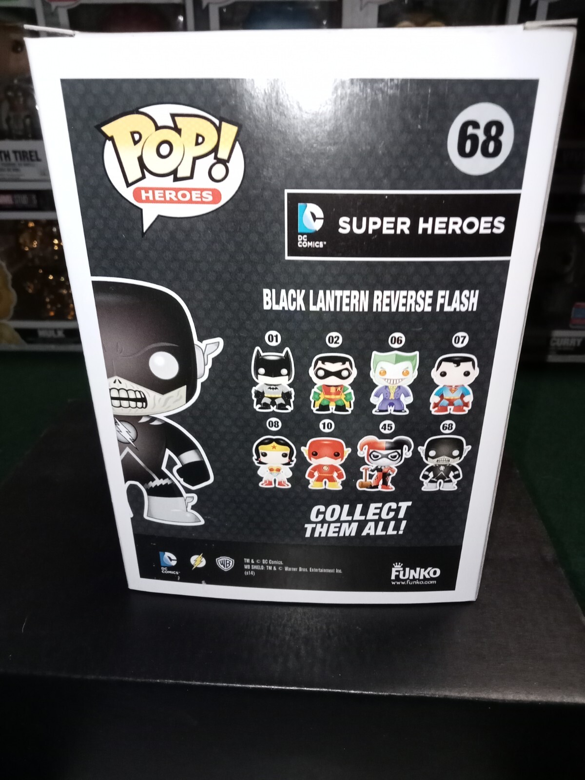 DC Comics Black Lantern Reverse Flash Funko Pop | eBay