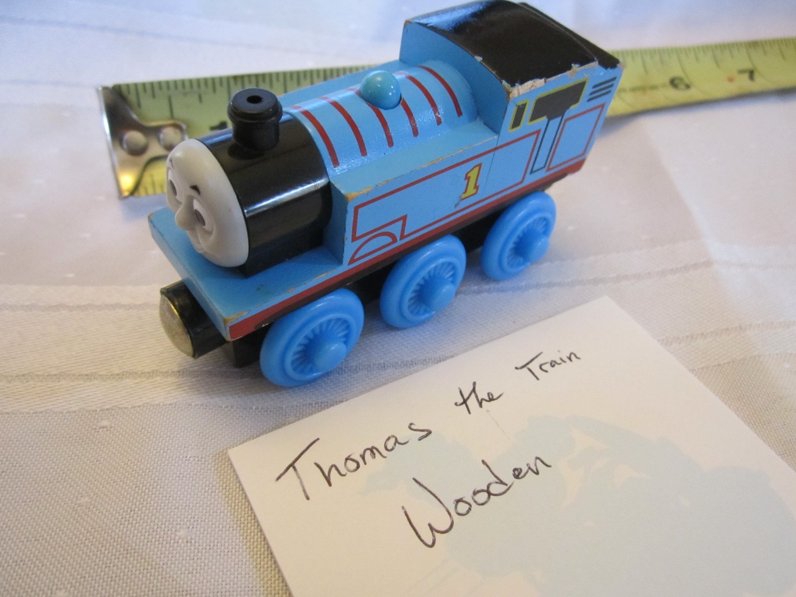 Thomas The Tank Engine & Friends Wooden Blue Train #1 Part Toy Figure ...