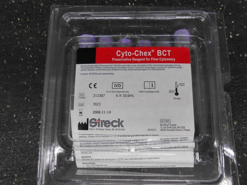 STRECK 213387 CYTO-CHEX BCT PRESERVATIVE REAGENT 10ML TUBES | eBay