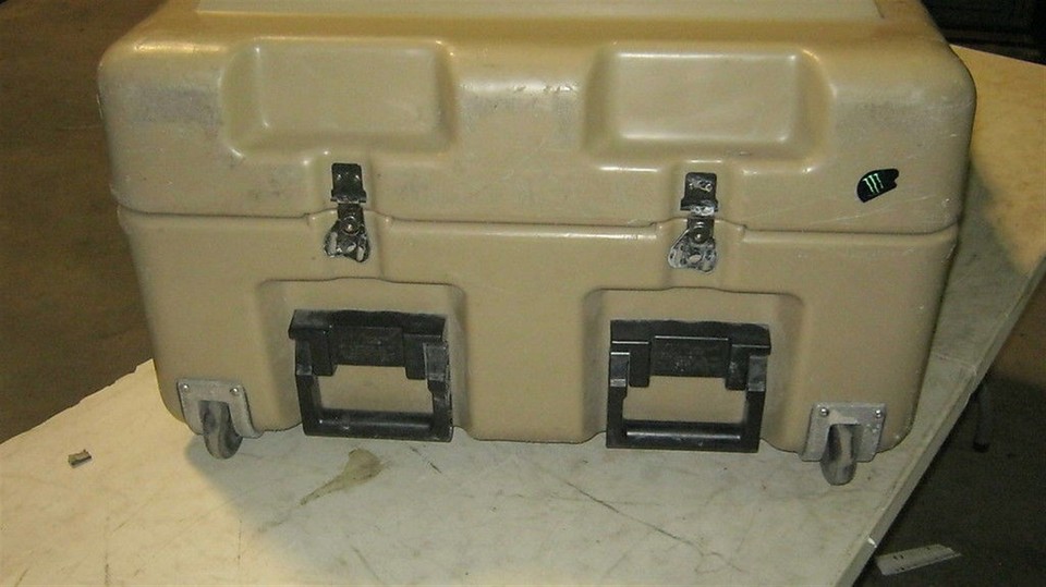 Kipper Hardigg Pelican Aviation Foot Locker FOD Tool Box Case w/ Wheels ...