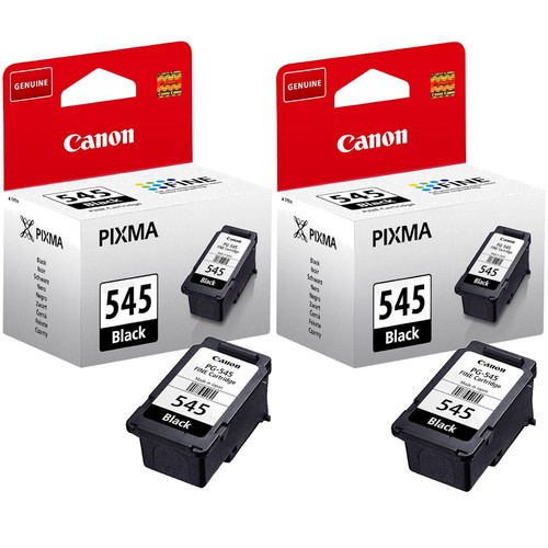 2x Original Canon PG545 Black Ink Cartridges For PIXMA MG2900 Inkjet ...