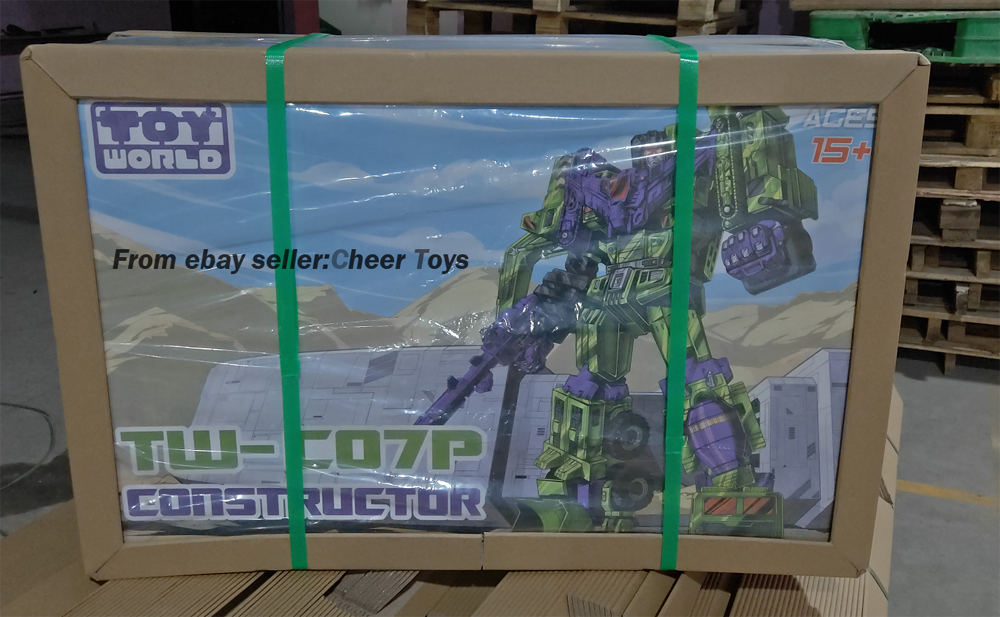2022 ToyWorld TW-C07P Metal colour Model Devastator 6pcs Figure Rare | eBay