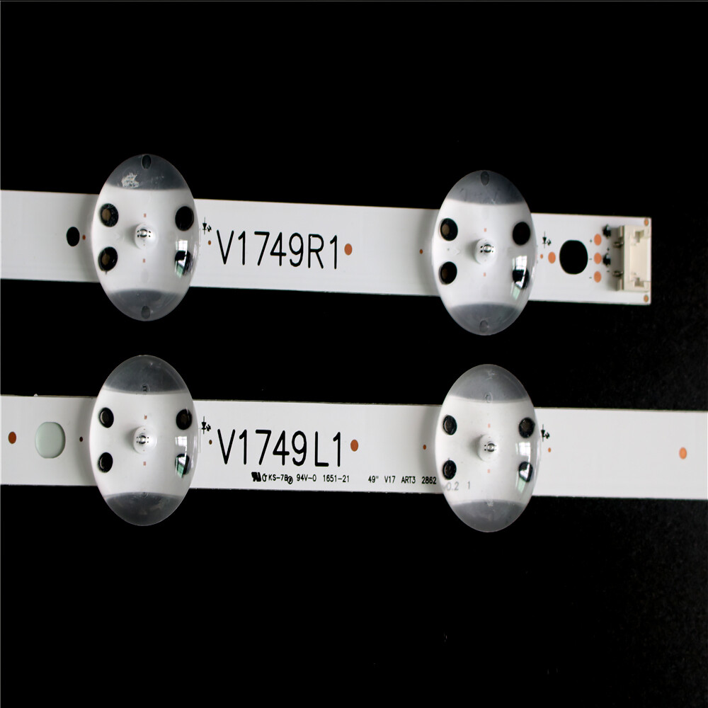 V17 49 R1 LED Bars 6916L-2862A 2863A for LG 49UV340C 49UJ6565 49UJ670V ...