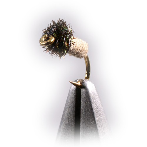 1 Doz Buckskin Fly Nymph Caddis Larva Flies - Choose Hook Size | eBay