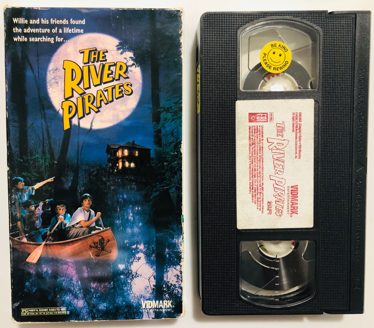 The River Pirates (VHS, 1988) Super Rare OOP Richard Farnsworth ...