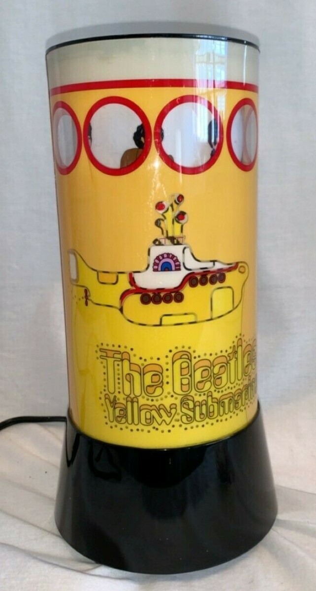 Rabbit Tanaka The Beatles Yellow Submarine Rotating Lamp | eBay