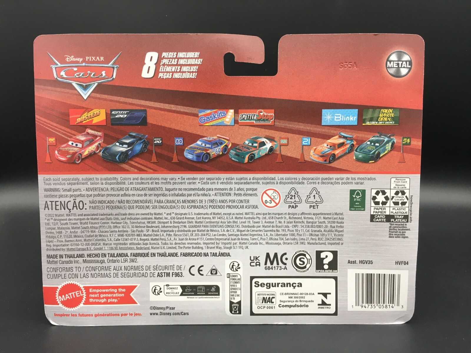 Disney Pixar Cars Sage Vanderspin & Murry Clutchburn Accessory 2 Pack ...