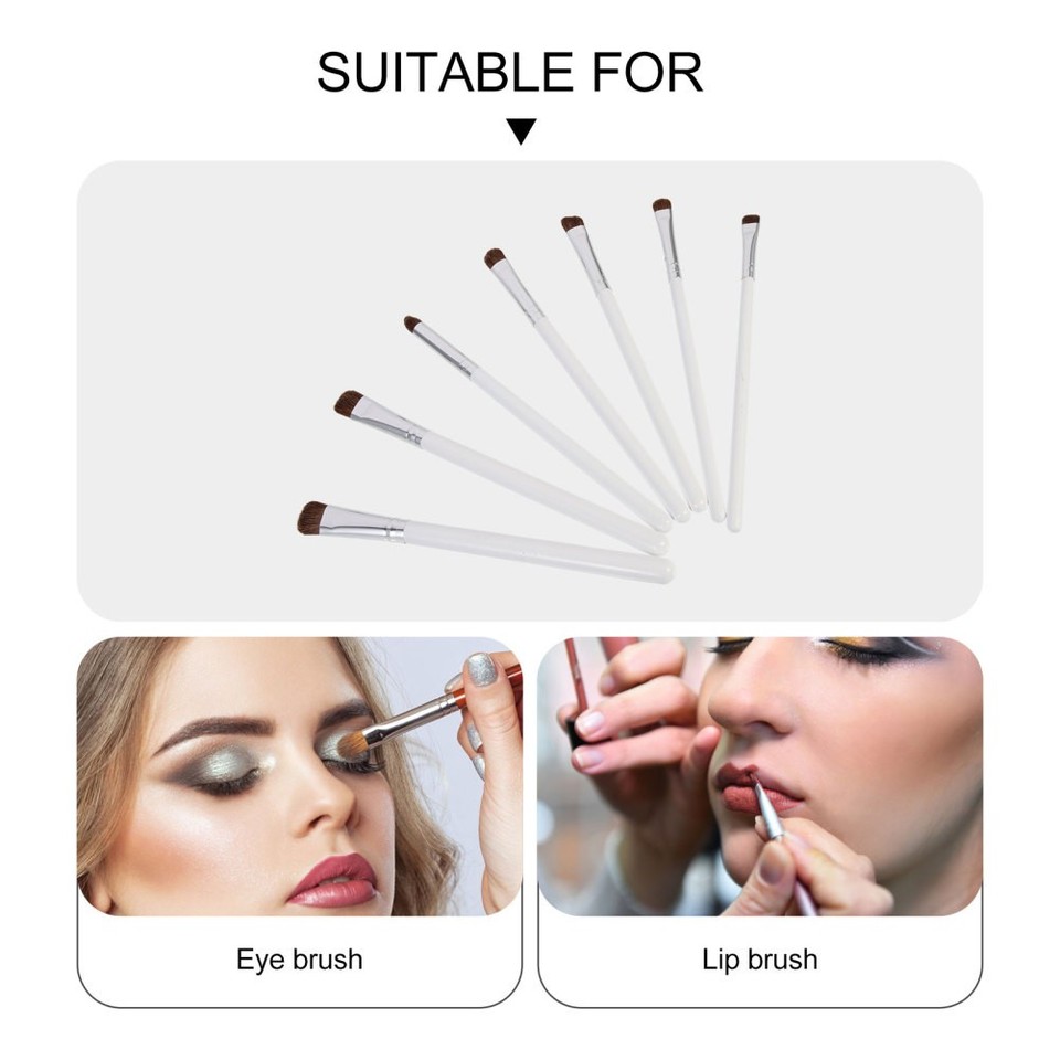 7 Pcs Women Eye Shadow Brush Brushes for Eyeshadow Make up Applicators ...