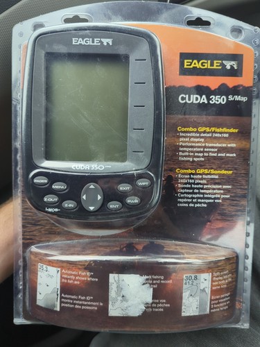 BRAND NEW Eagle Cuda 350 S/Map Fishfinder Head Combo Gps/Fishfinder ...