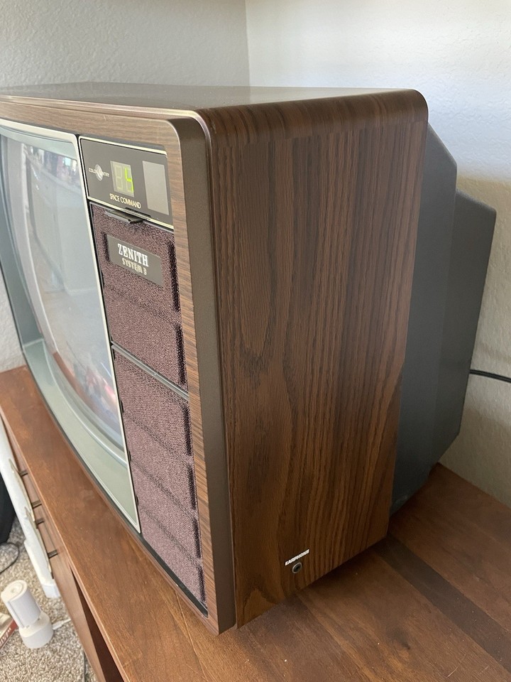 1985 Zenith SA1927W System 3 Space Command 19" CRT TV | eBay
