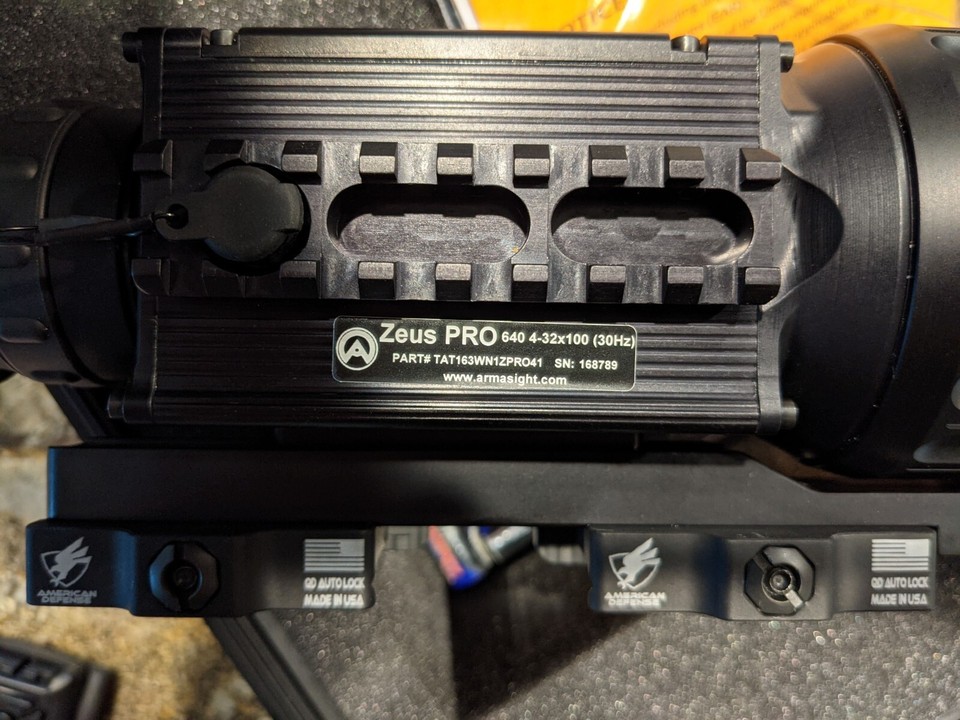 Armasight Zeus Flir 640 Pro 4-32x100 30hz Thermal Optic Night Vision ...