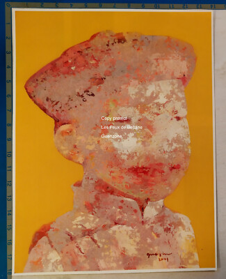 GUO JIN The heros of the 20th Century art chinois document photo | eBay