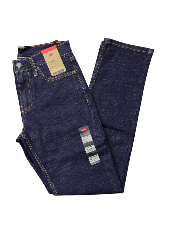 Levi's Men's 511 Slim Fit Jeans Dark Blue 34W x 32L 045119000 | eBay