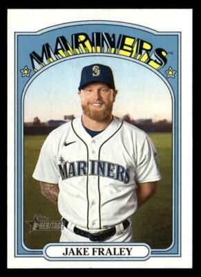 2021 Topps Heritage #625 Jake Fraley | eBay